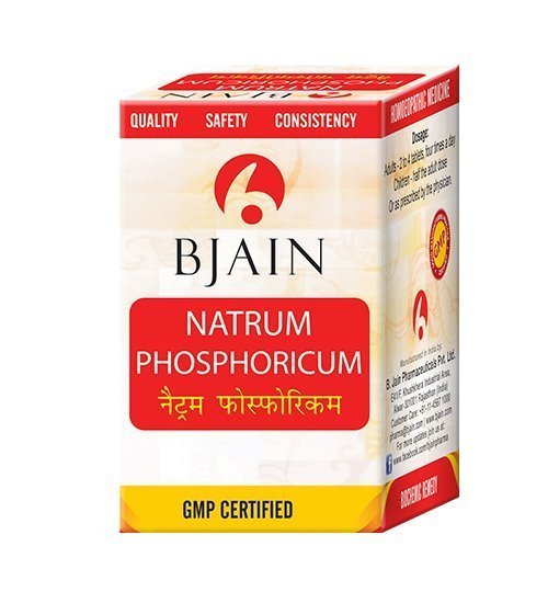 Buy BJain Natrum Phosphoricum Biochemic Tablets Online in India