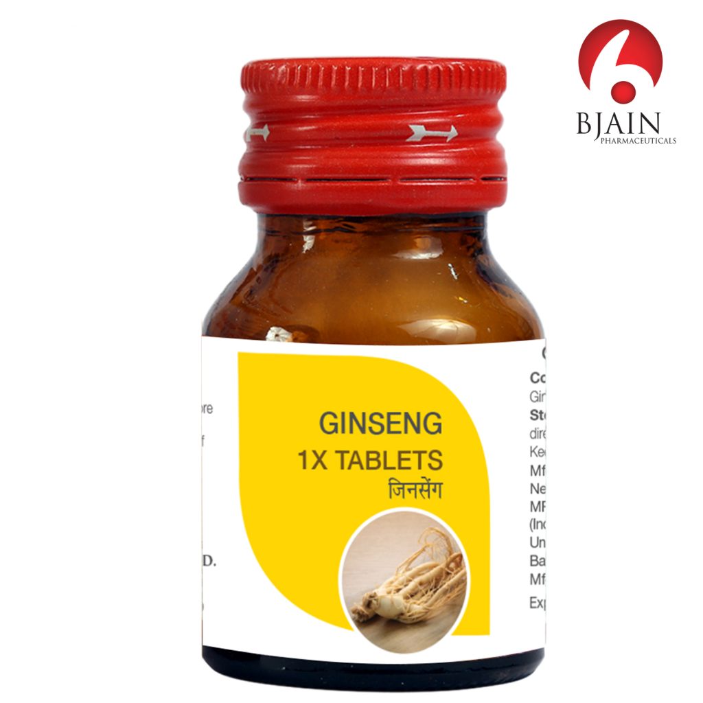 Buy Ginseng 1X Tablets Online in India - BJain Pharma