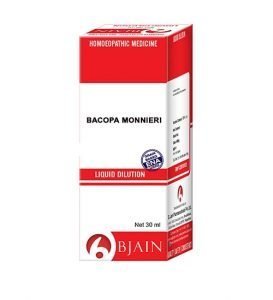 Buy BJain Bacopa Monnieri Liquid Dilution Homeopathic Online