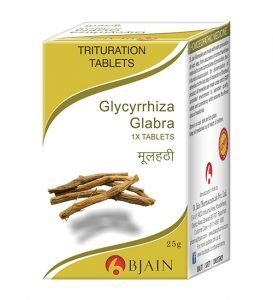 Buy Glycyrrhiza Glabra 1X Tablets [Mulhati] Online - Bjain Pharma
