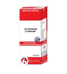 Buy BJain Lycopodium Clavatum Liquid Dilution Homeopathic Online