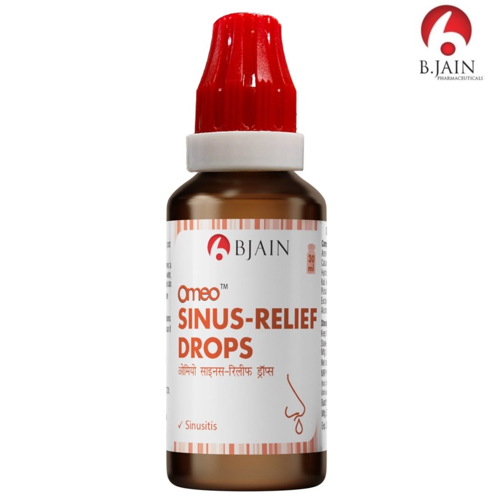 Buy #1 BJain Homeopathic Omeo Sinus-Relief Drops Online