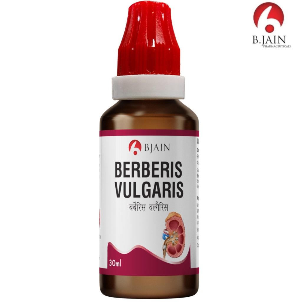 Buy #1 BJain Homeopathic Berberis Vulgaris Drops 30ML Online