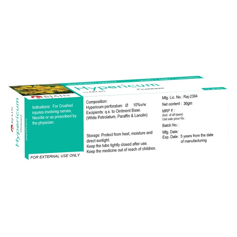 Buy BJain Homeopathic Hypericum Ointment Online
