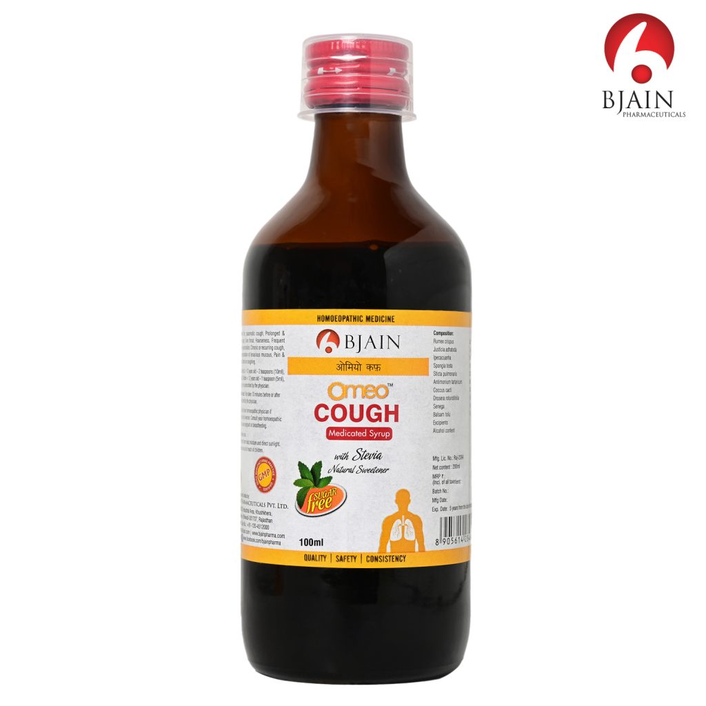 Buy BJain Homeopathic Omeo Cough Syrup Sugar Free Online