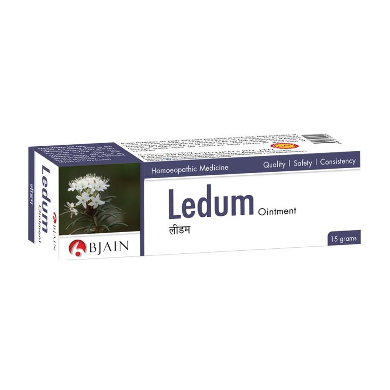 Buy BJain Ledum Ointment Homeopathic Online & Best Prices