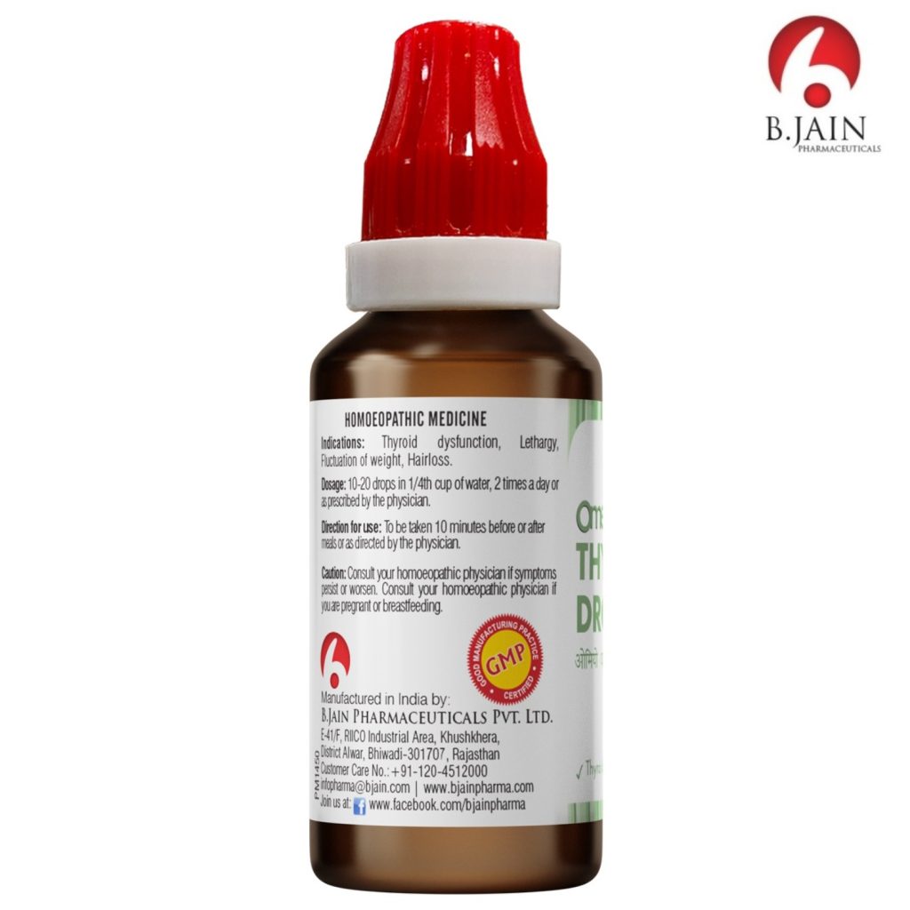 Buy BJain Omeo Thyro Relief Drops Online