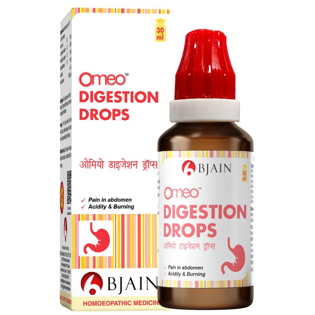 Buy BJain Homeopathy Omeo Digestion Drops - 30 ML